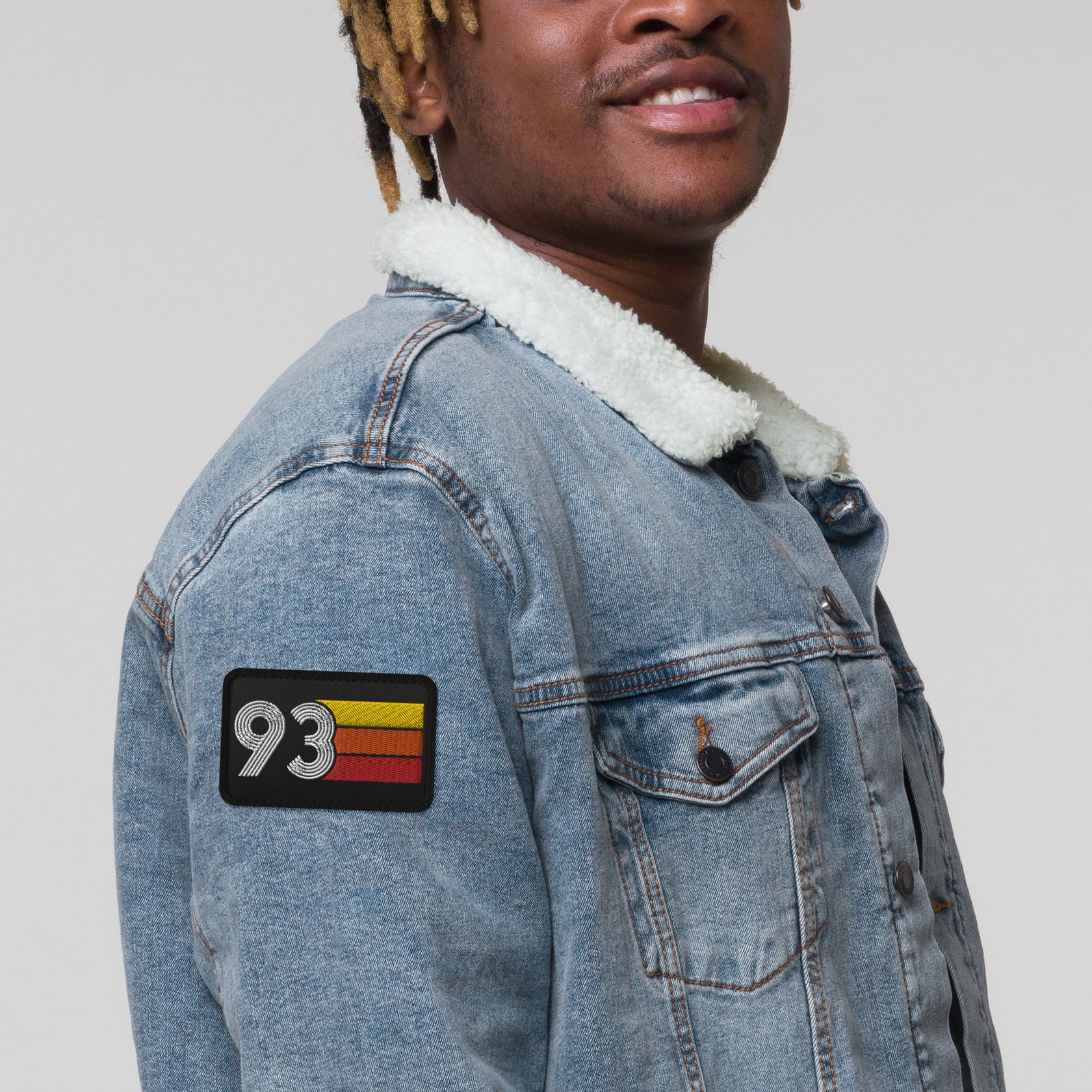 93 - 1993 Retro Birthday Year Embroidered patches – Styleuniversal