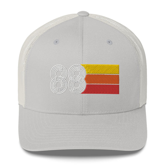 88 Number 1988 Birthday Retro Trucker Hat – Styleuniversal